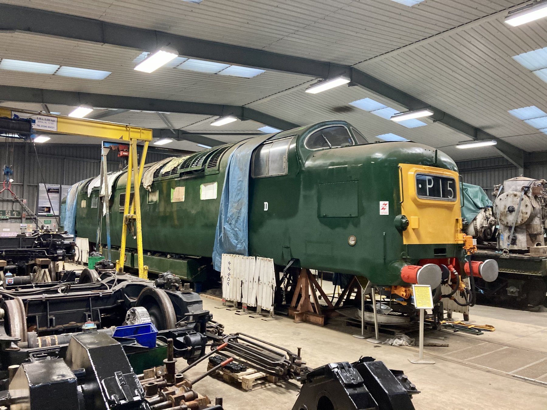 Photo of D9015 at Barrow Hill Roundhouse — trainlogger