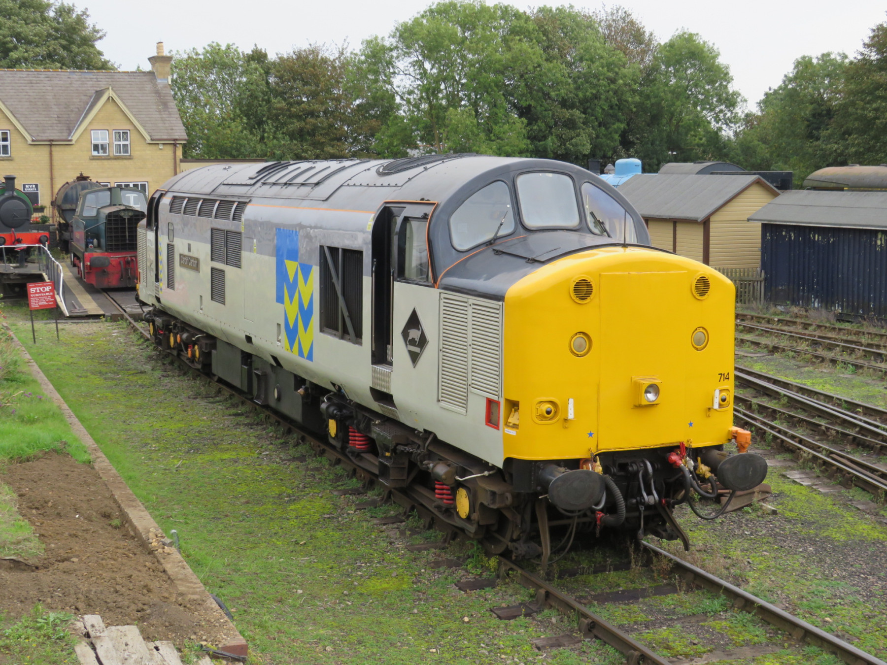 Photo of 37714 at Nene Valley Railway - Wansford TMD — trainlogger