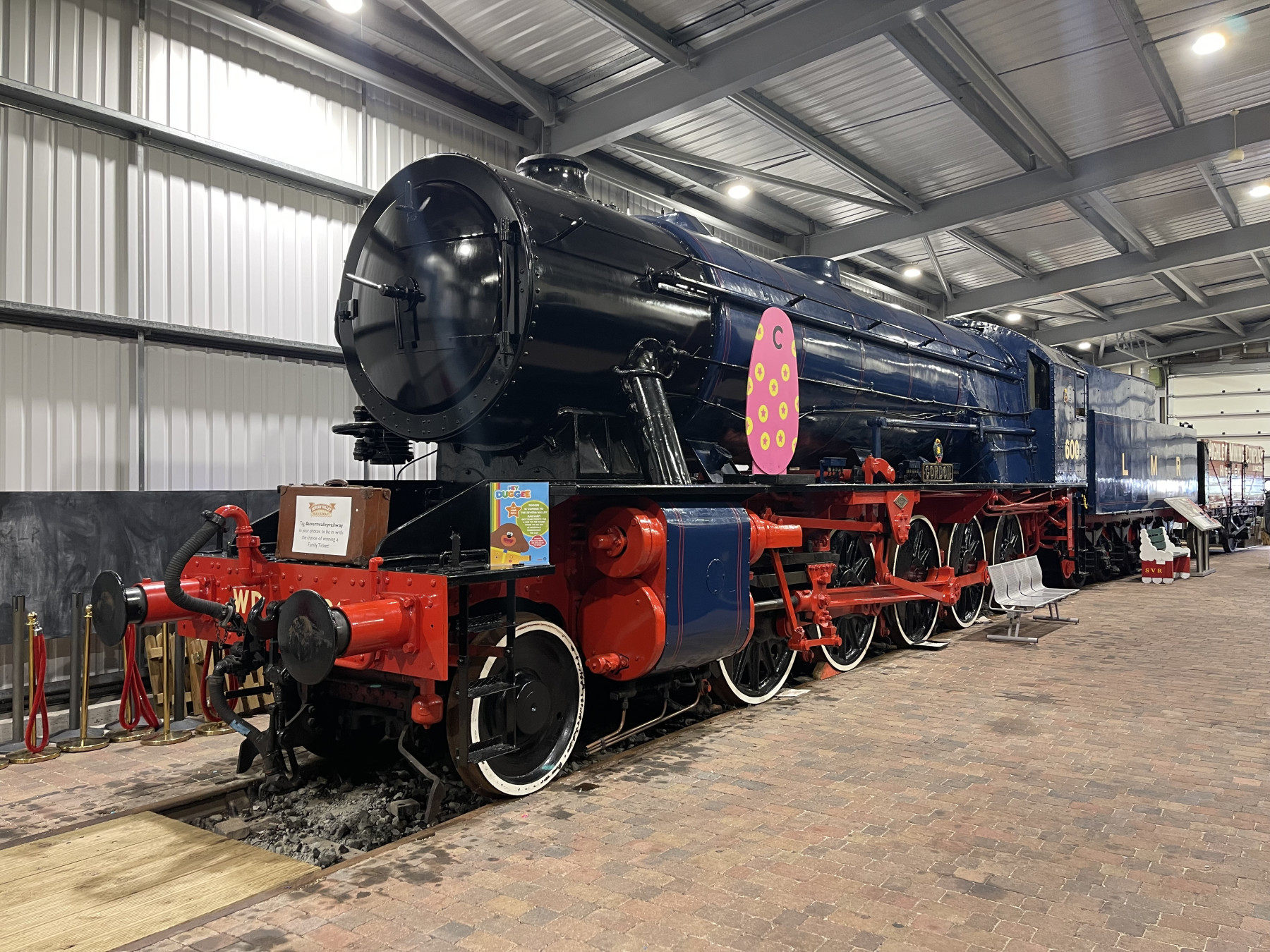 Photo of WD600 steam at Severn Valley Railway - Highley Engine House ...