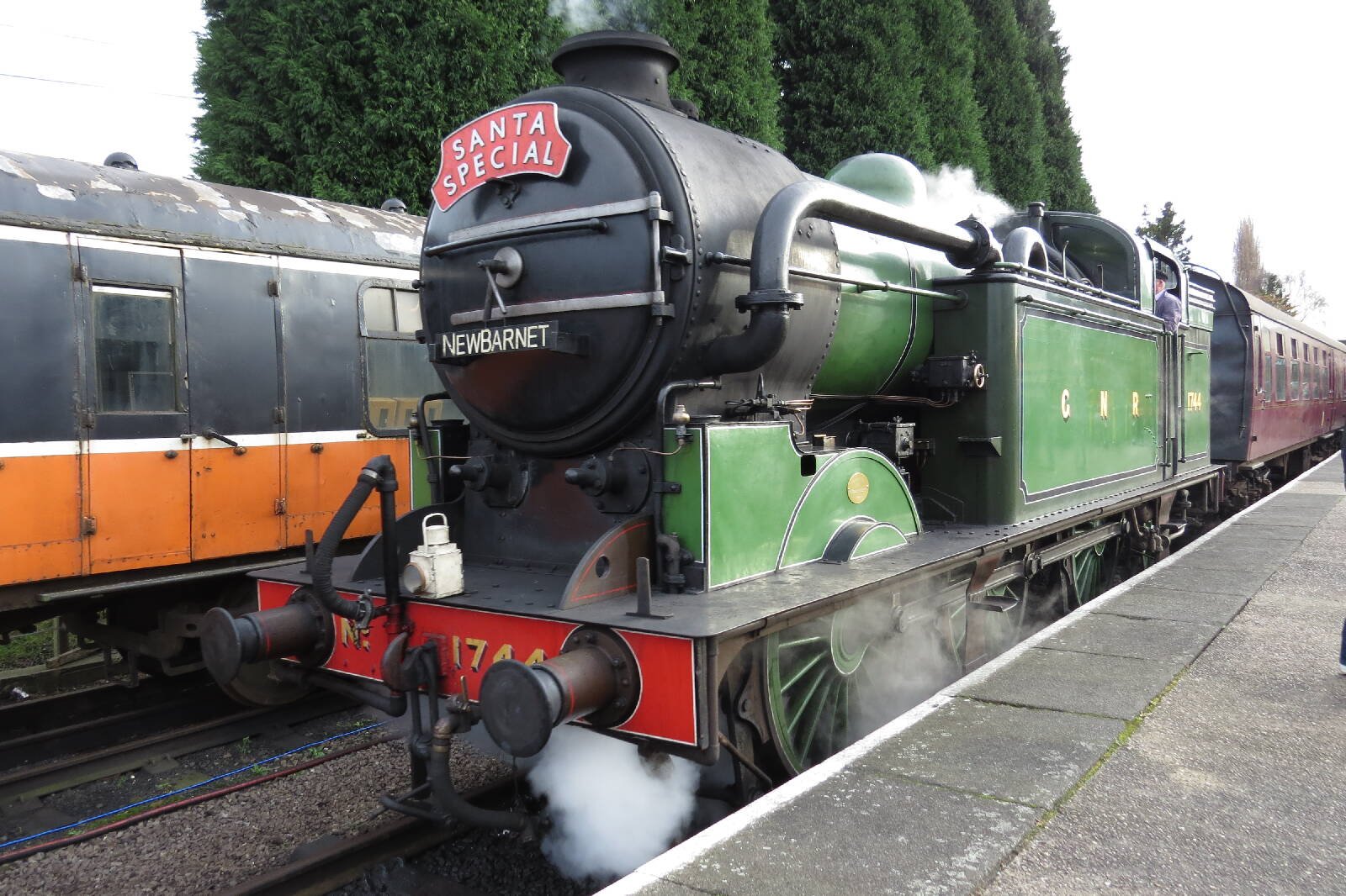 Photo of 1744 steam at Great Central Railway — trainlogger