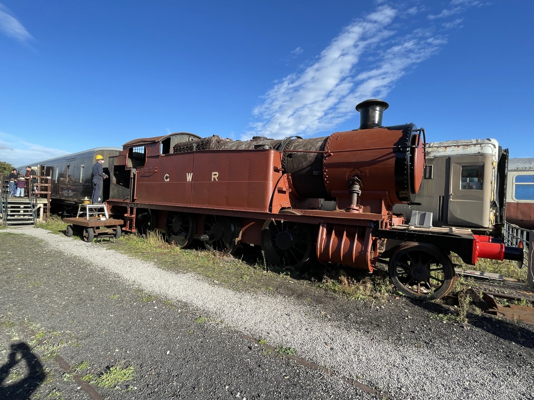 Photo of 5227 steam at Didcot Railway Centre — trainlogger