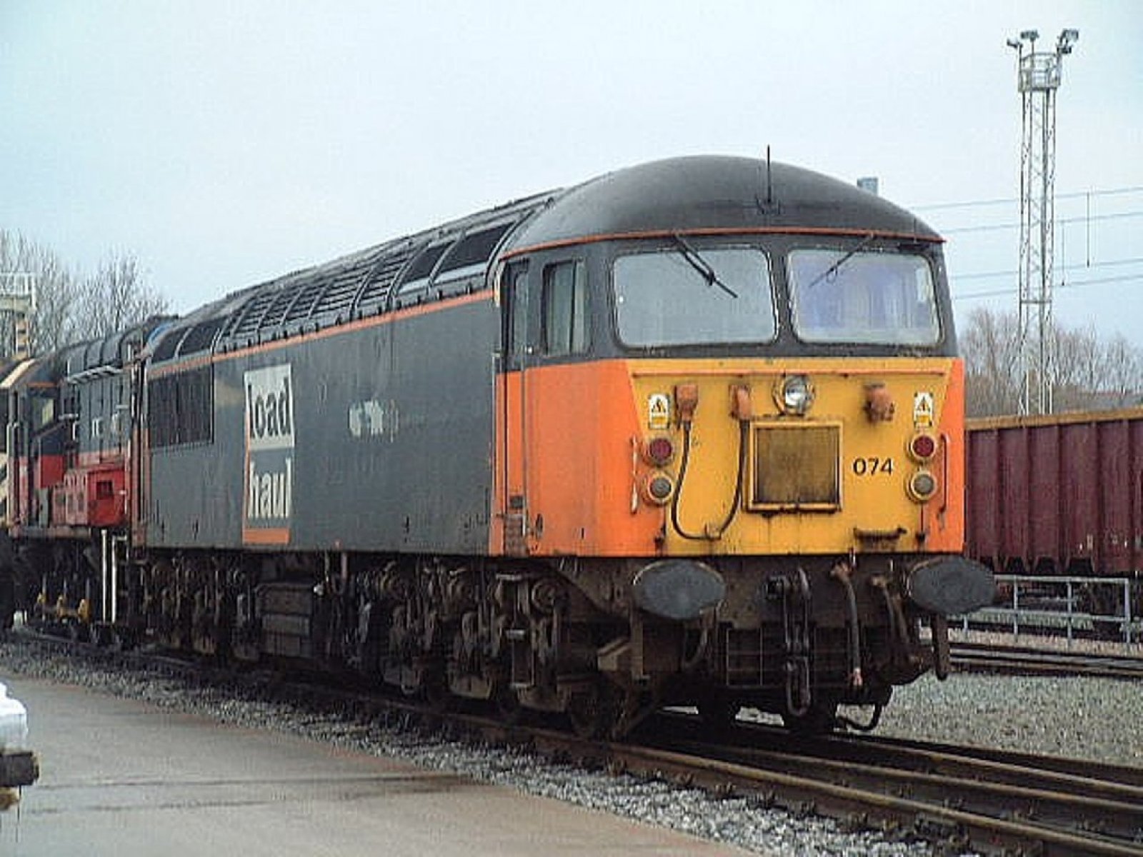 Photo of 56074 at Warrington Arpley Yard — trainlogger