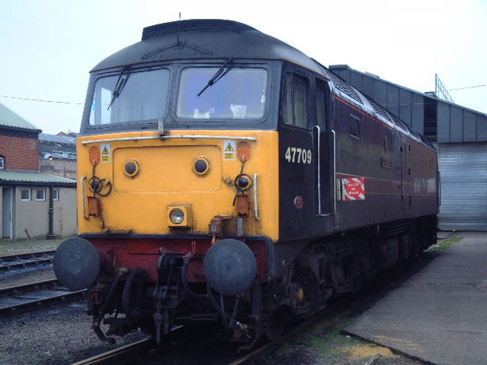 Photo of 47709 at Old Oak Common TMD — trainlogger