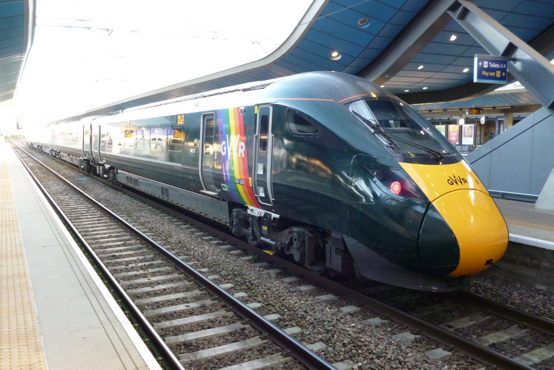Photo of 800008 at Reading — trainlogger