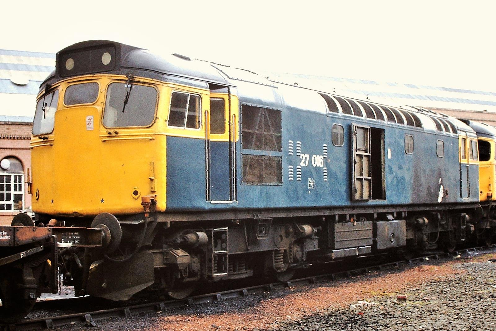 Photo of 27016 at Glasgow St Rollox Works — trainlogger