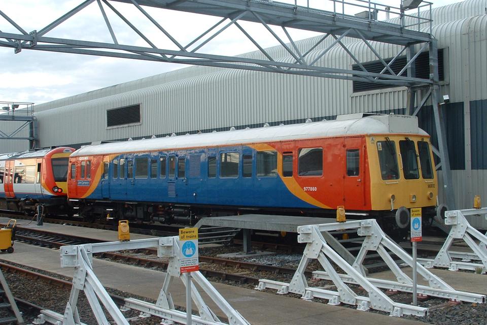 Photo of 960012 at Salisbury Traincare Depot — trainlogger