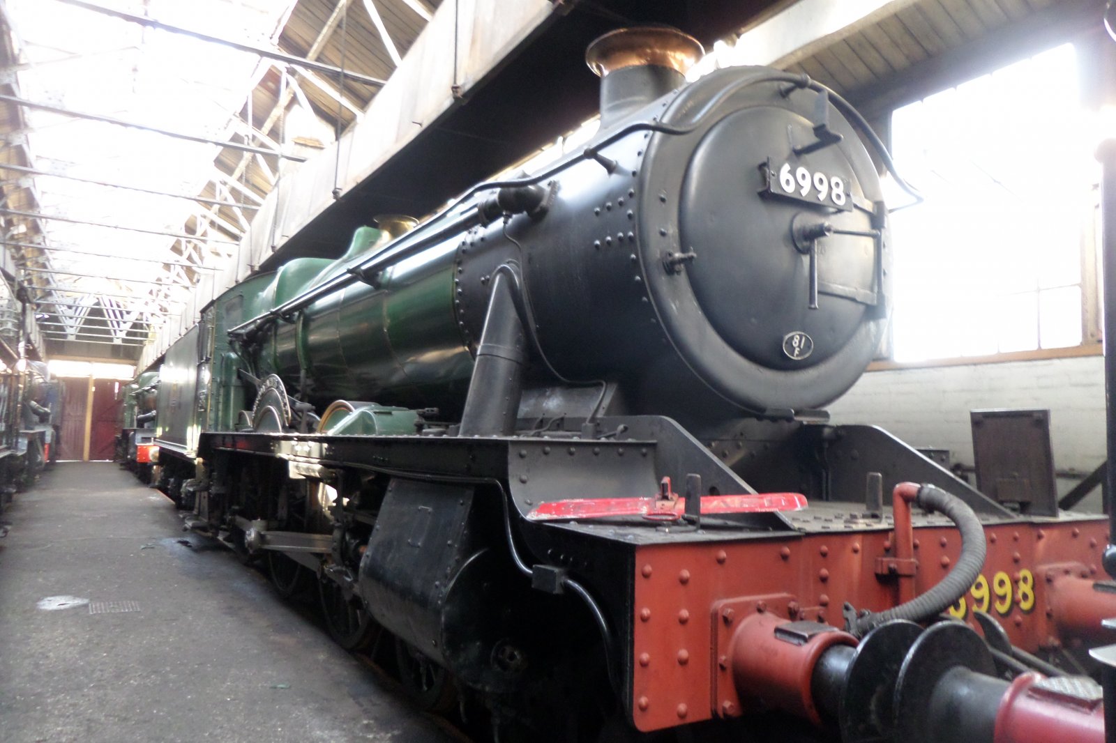 Photo of 6998 steam at Didcot Railway Centre — trainlogger