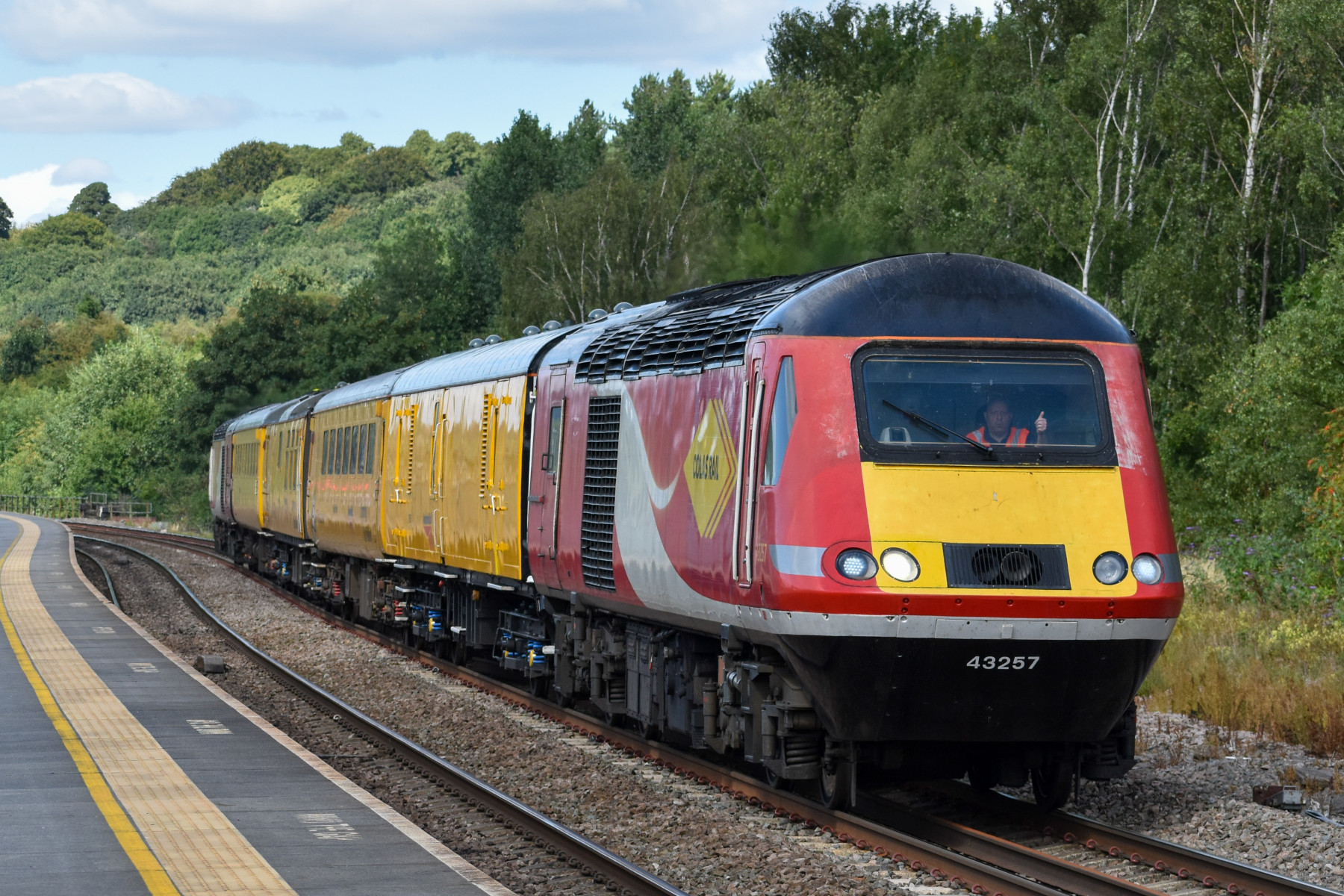 Photo of 43257 at Chesterfield — trainlogger