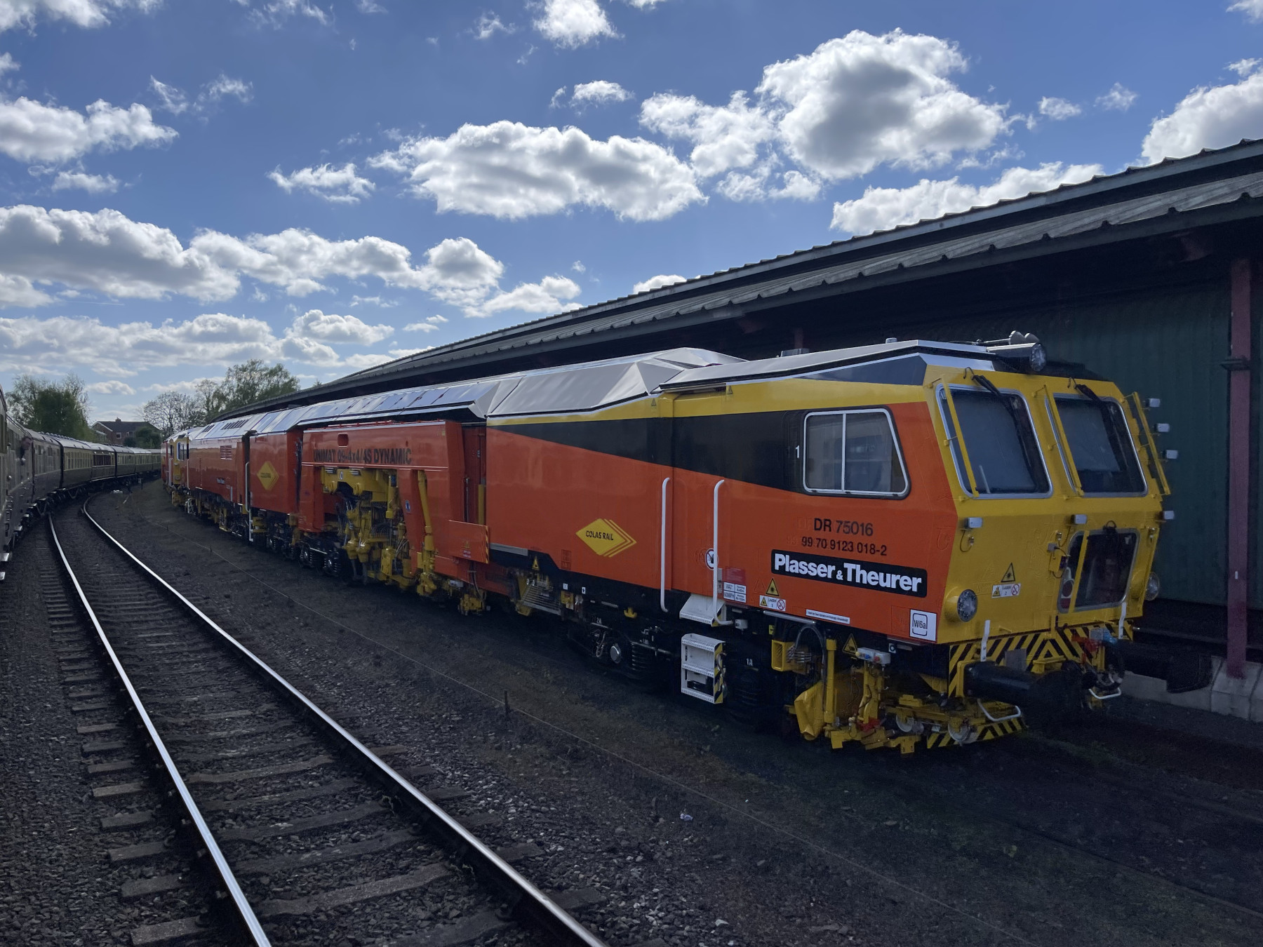 Photo of DR75016 at Kidderminster TMD - Severn Valley Railway — trainlogger