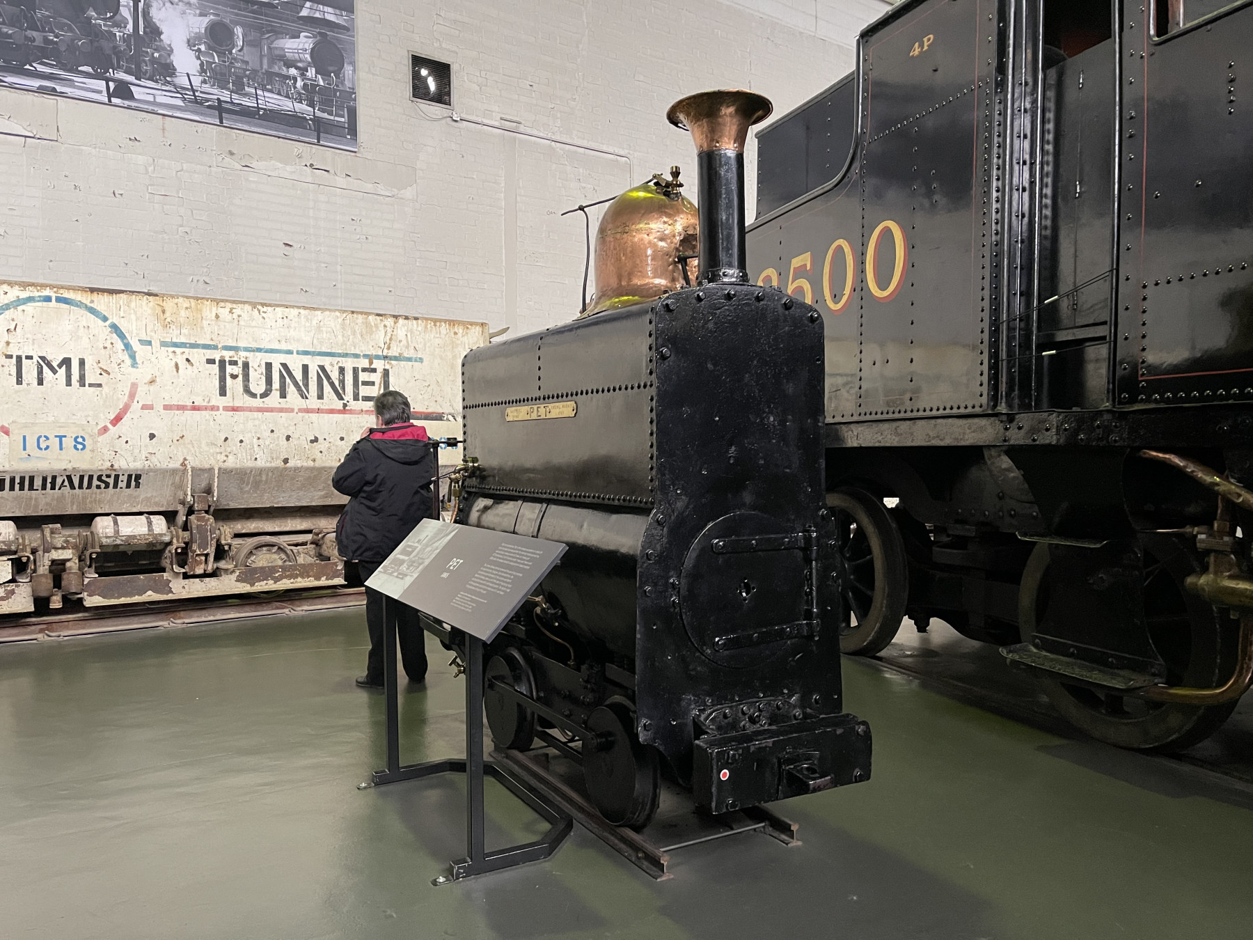 Photo of PET steam at York National Railway Museum — trainlogger