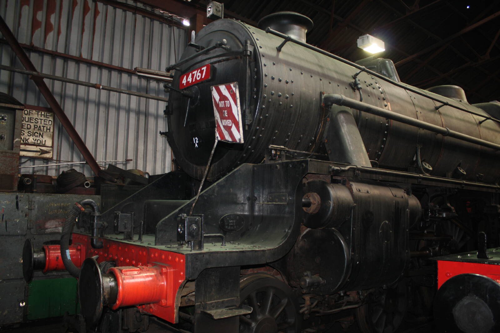 Photo of 44767 steam at Great Central Railway — trainlogger