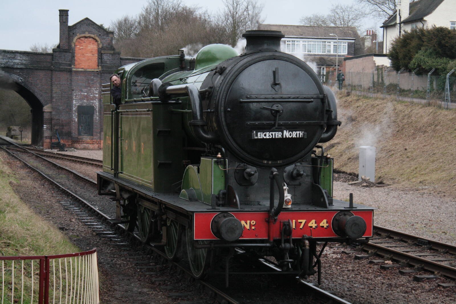 Photo of 1744 steam at Great Central Railway — trainlogger