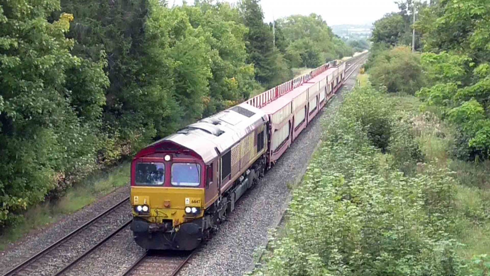 Photo of 66147 at Upton Magna nr Shrewsbury — trainlogger