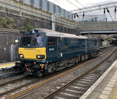 92010 - Class 92 / Locomotives (AC electric) — trainlogger