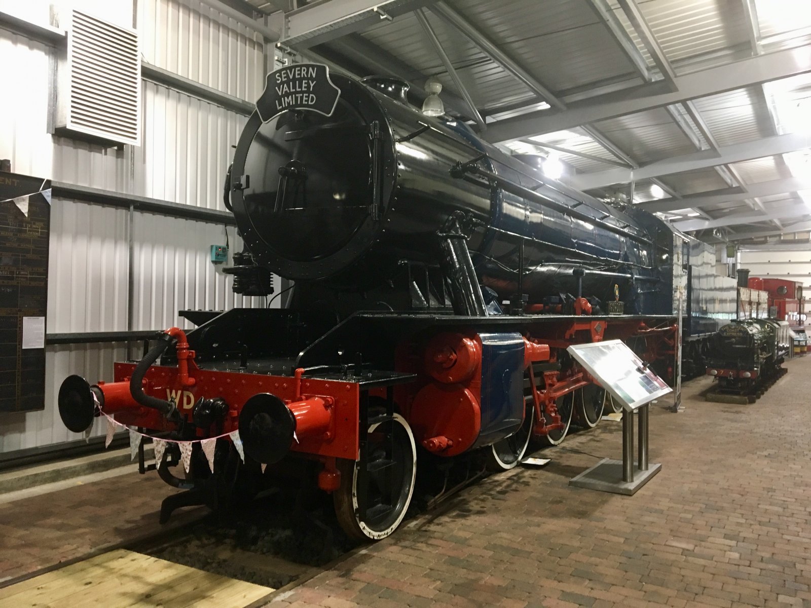 Photo of WD600 Steam at Severn Valley Railway - Highley Engine House ...