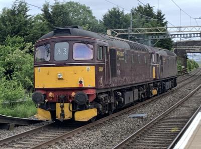 33029 - Class 33 / Locomotives — trainlogger