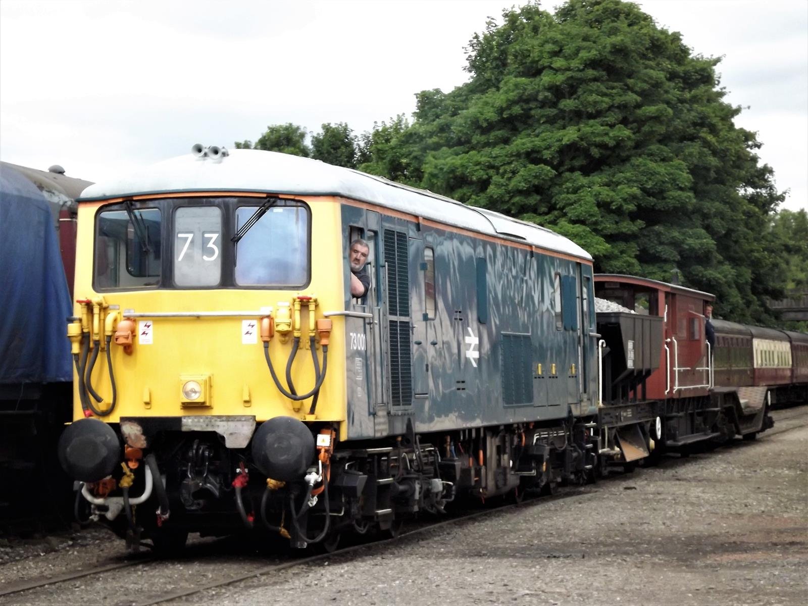 Photo of 73001 at East Lancashire Railway - Bury — trainlogger