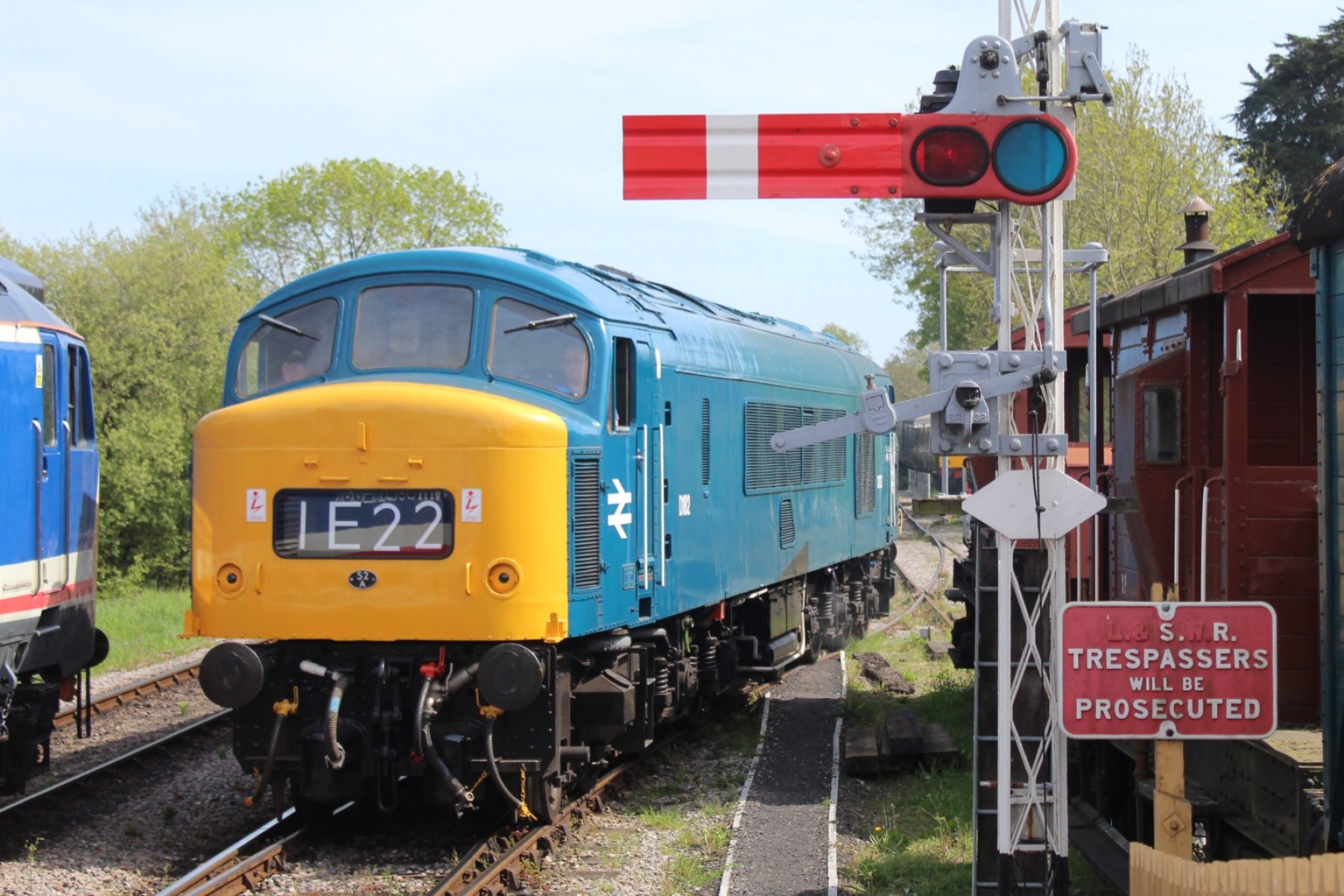 Photo of D182 at Swanage Railway Diesel Gala 2022 Day 1 — trainlogger