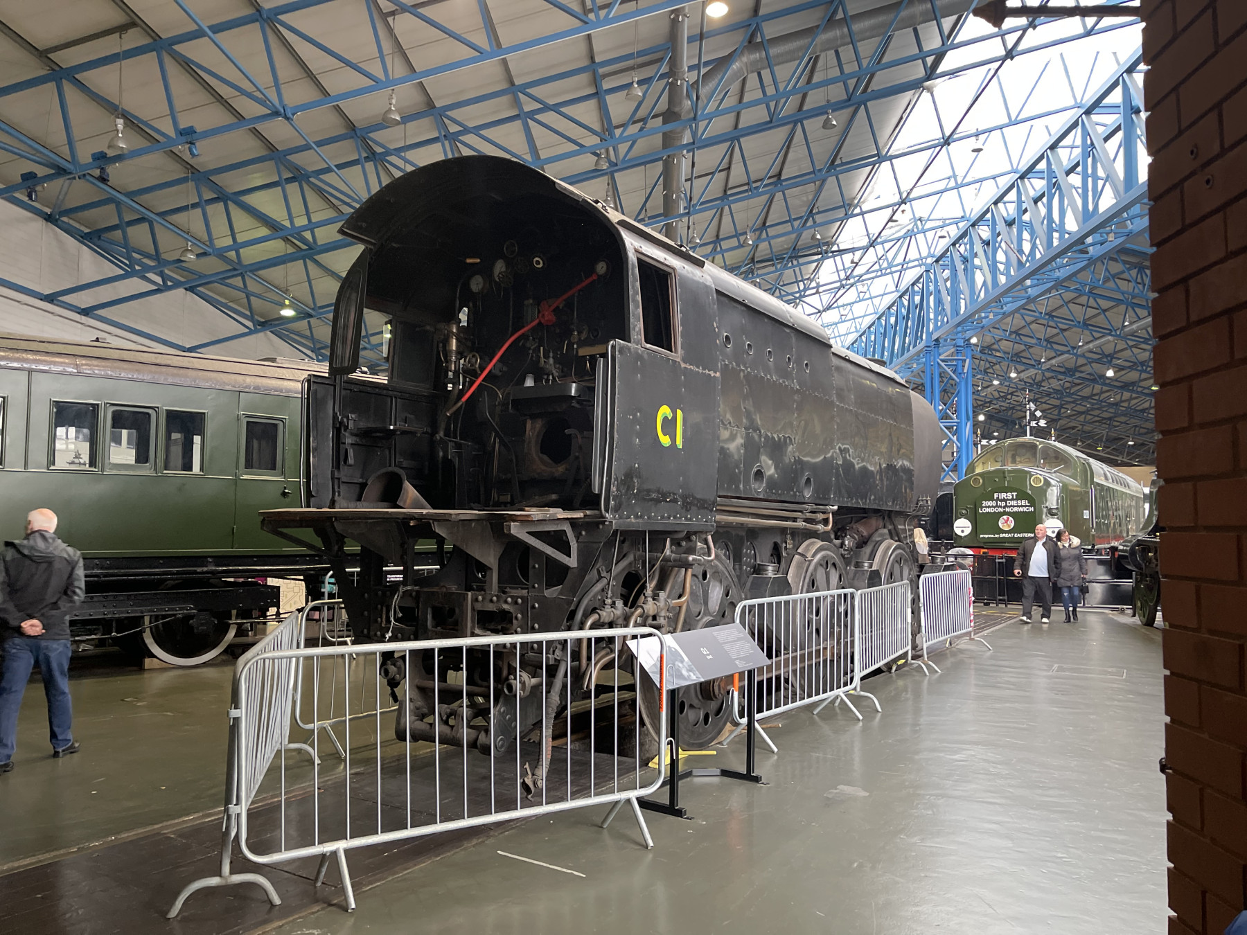 Photo of C1 steam at York National Railway Museum — trainlogger