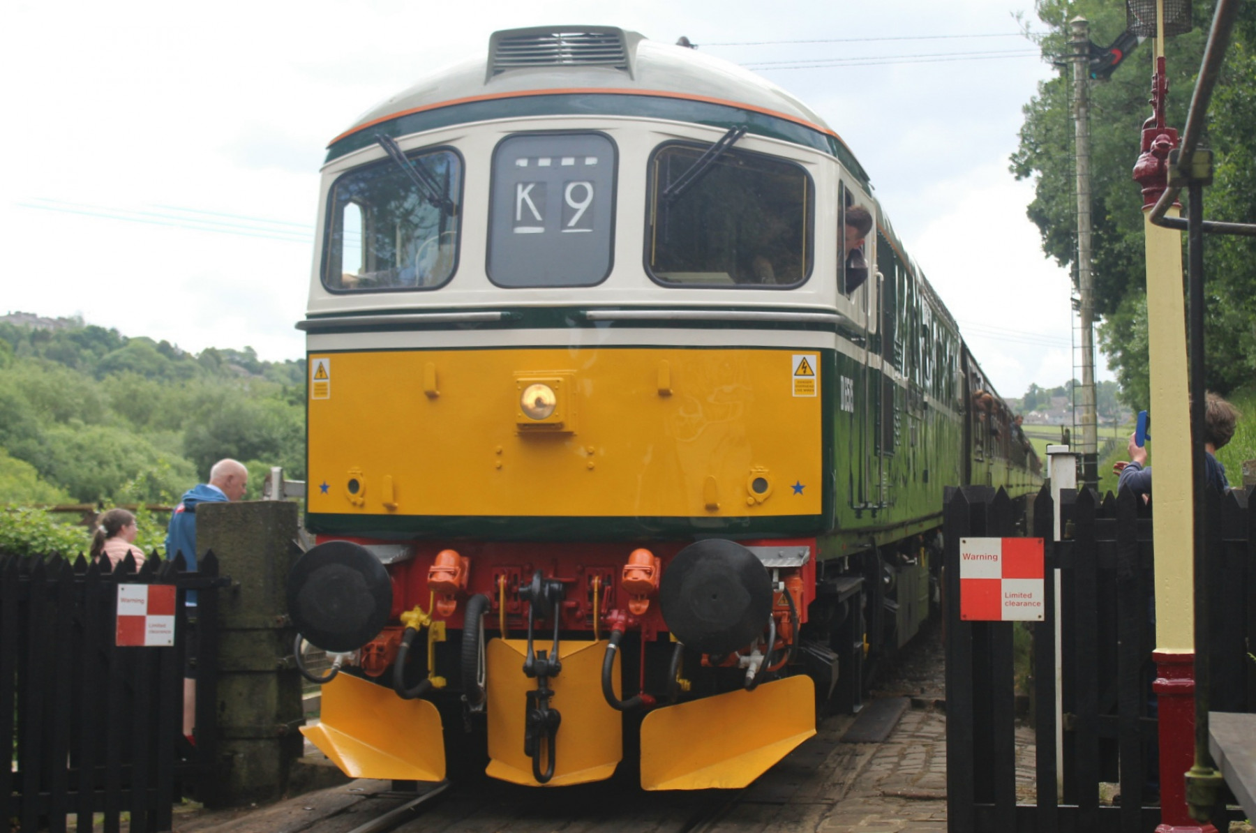 Photo of D6515 at Keighley & Worth Valley Railway Diesel Gala 2022 ...
