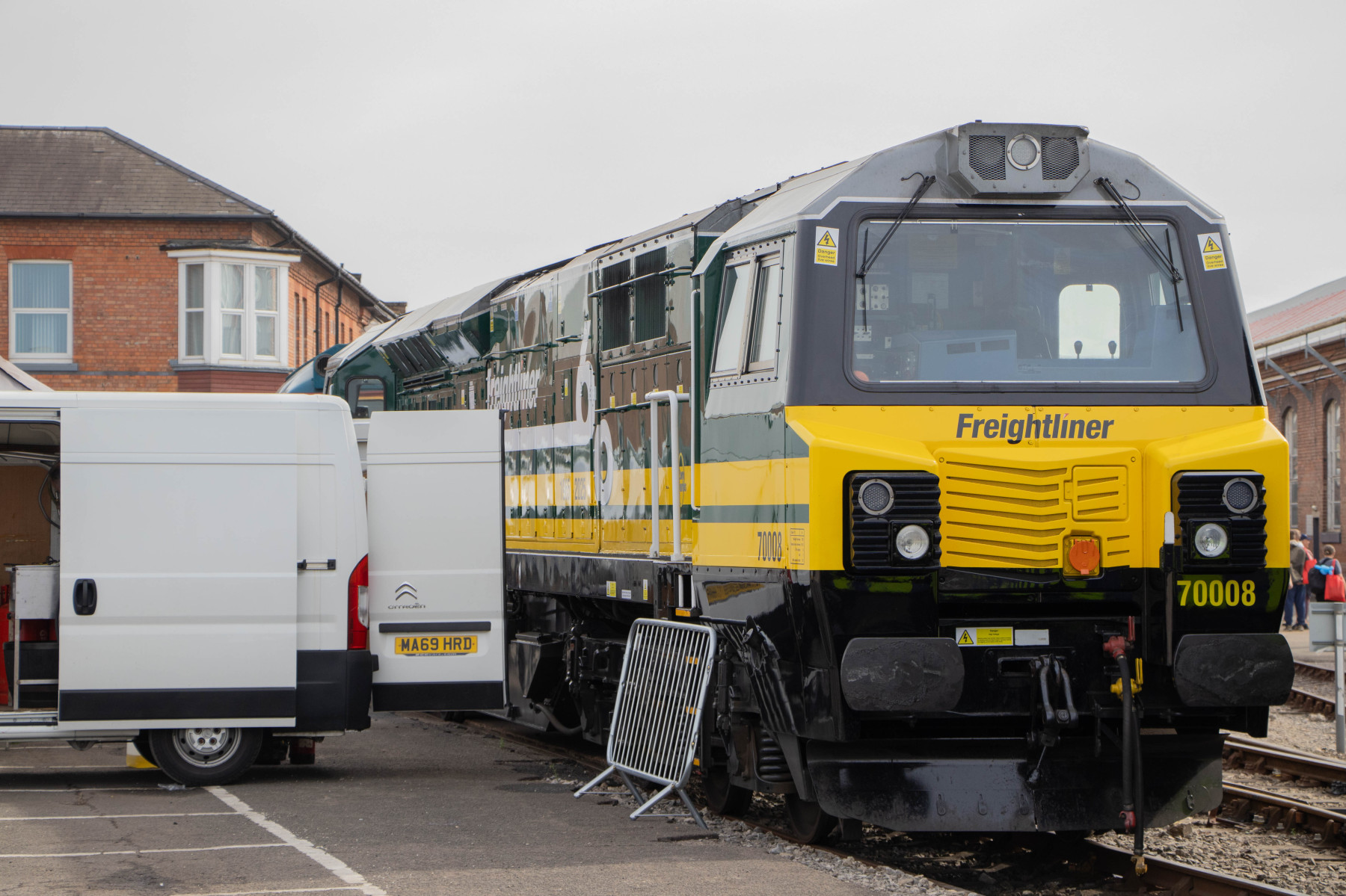 Photo of 70008 at Derby - The Greatest Gathering 2025 — trainlogger
