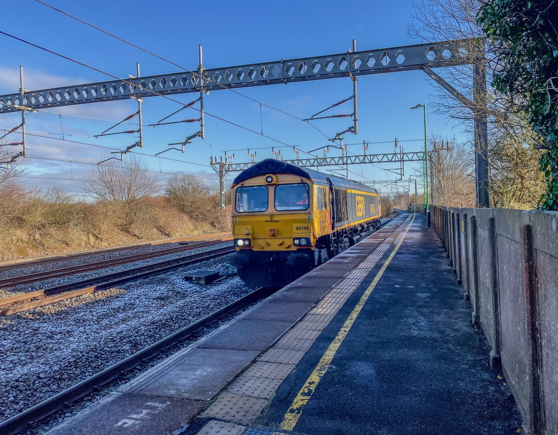Photo of 66749 at Tamworth — trainlogger