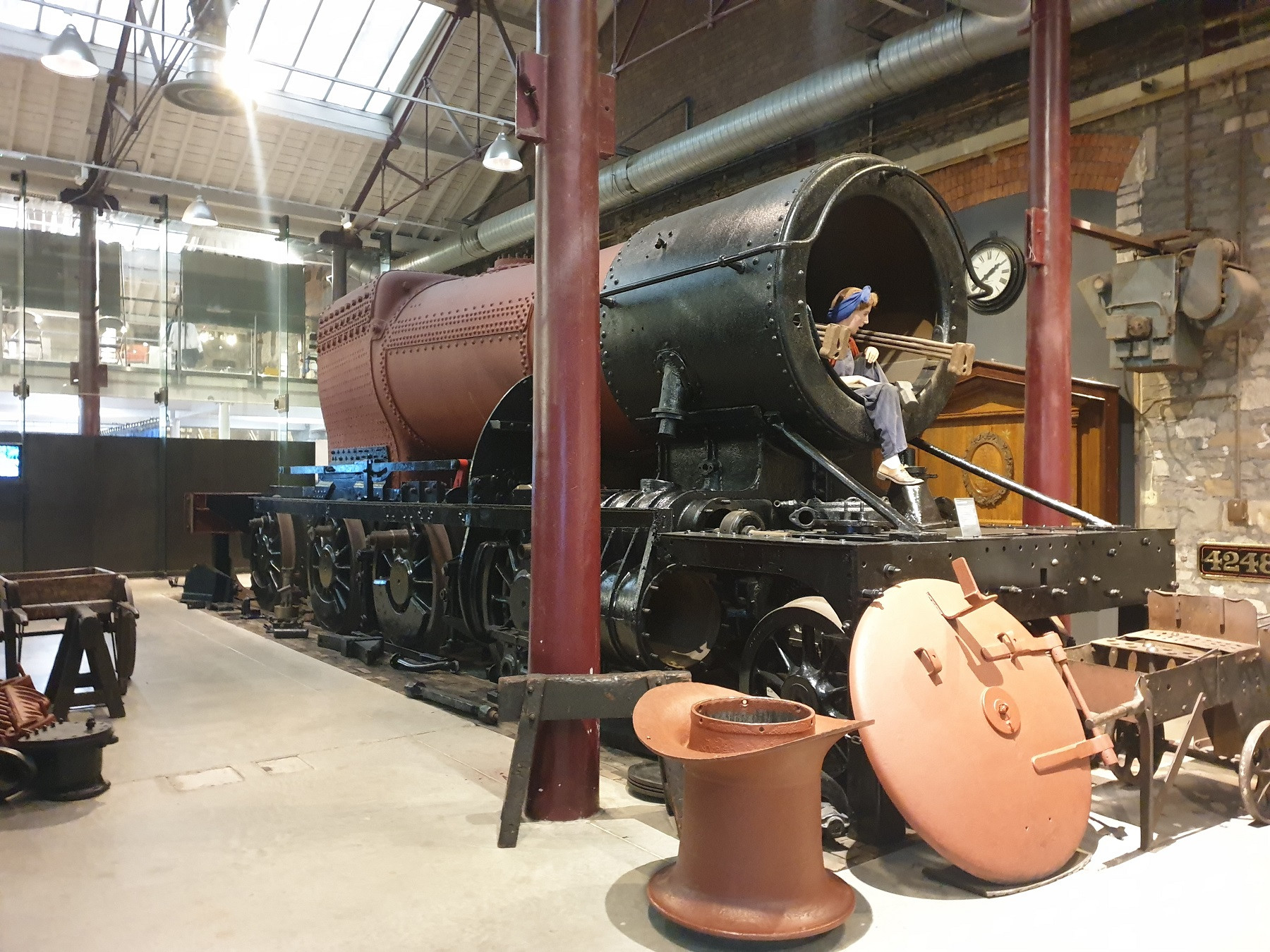 Photo of 4248 steam at Swindon - STEAM - Museum of the Great Western ...