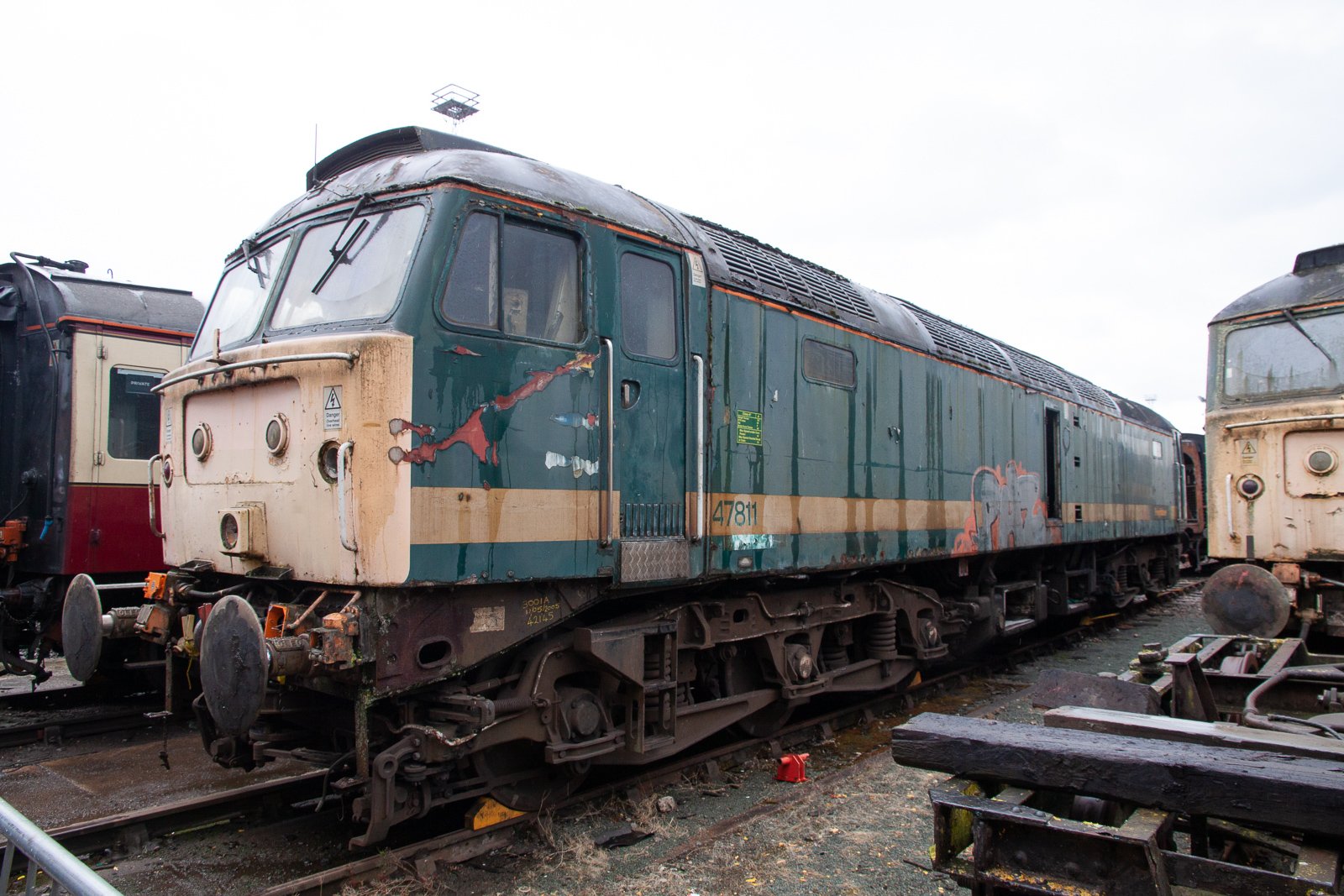 Photo of 47811 at Crewe TMD - All Change Open Day — trainlogger