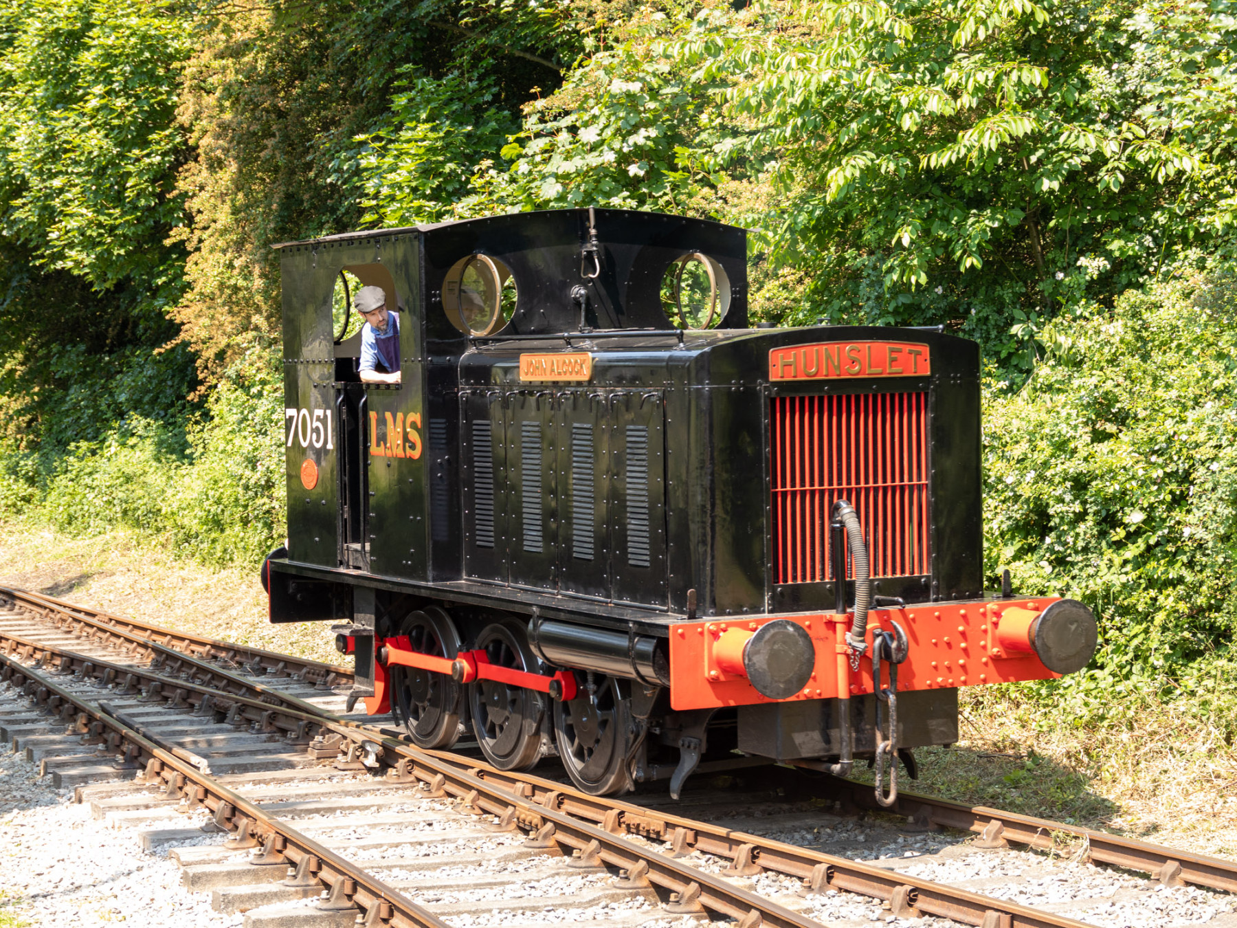 Photo of LMS 7051 at Middleton Railway - Park Halt — trainlogger