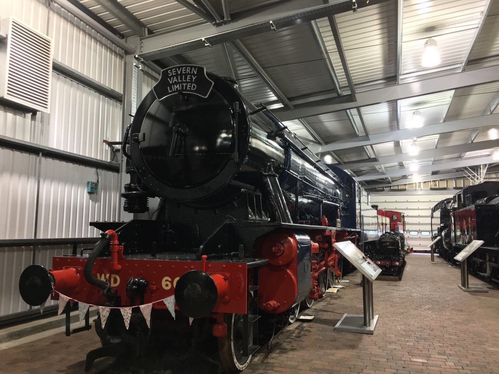 Photo of wd600 steam at Severn Valley Railway - Highley Engine House ...