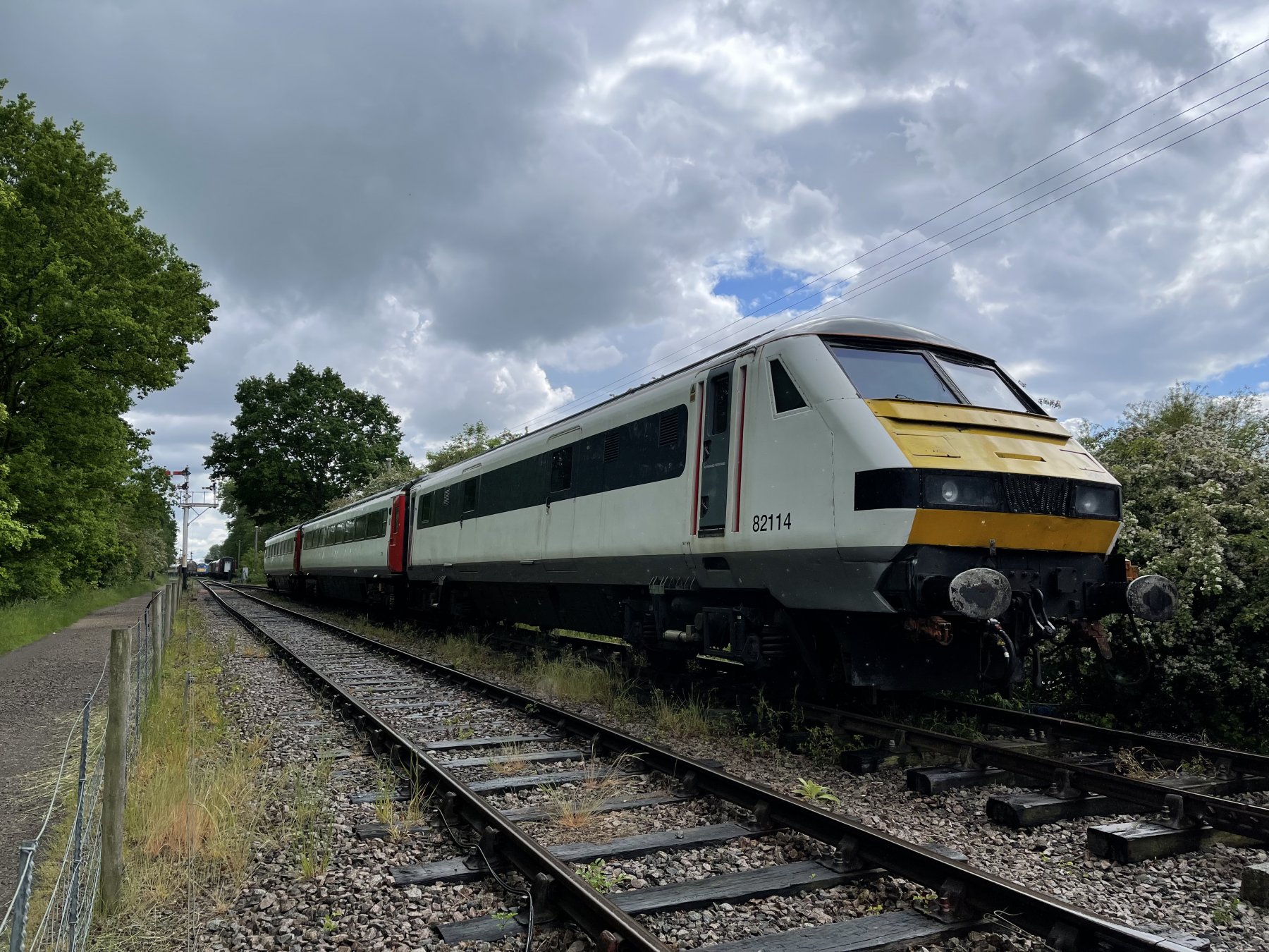 Photo of 82114 at Northampton & Lamport Railway — trainlogger