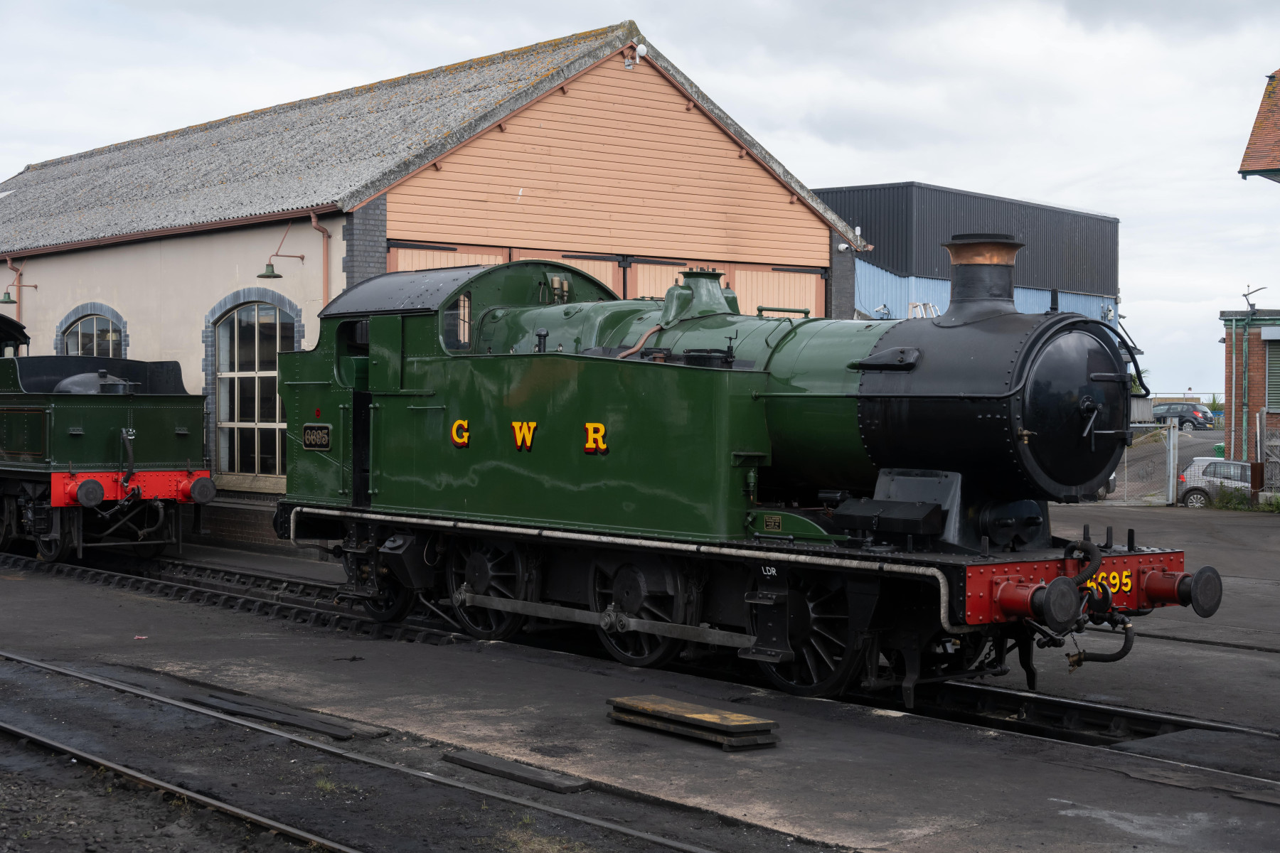 Photo of 6695 steam at West Somerset Railway - Minehead — trainlogger