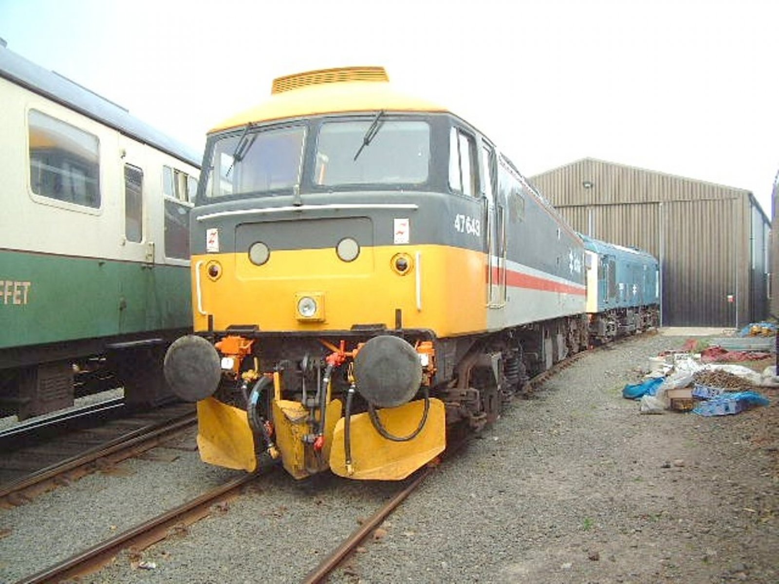 Photo of 47643 at Bo'ness & Kinneil Railway — trainlogger
