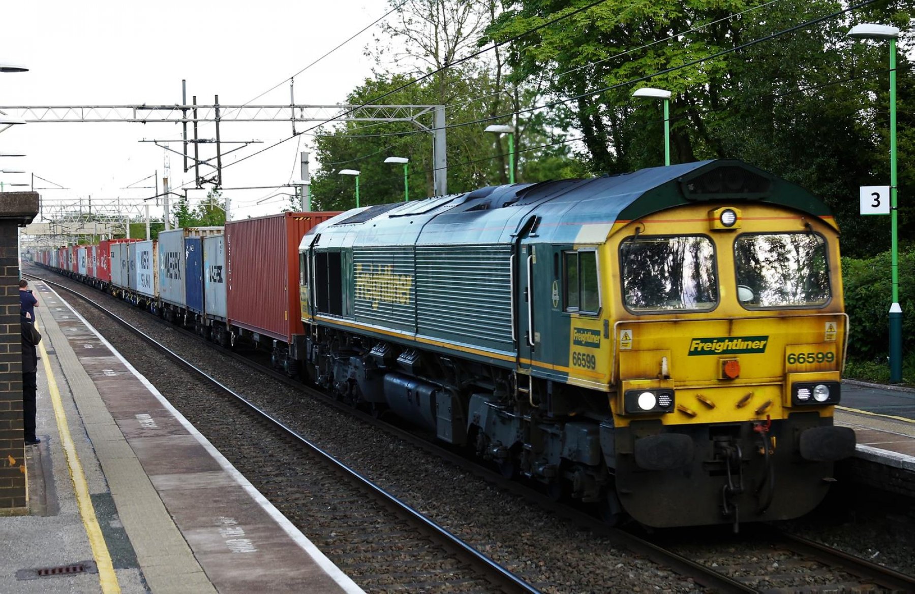 Photo of 66599 at Acton Bridge — trainlogger