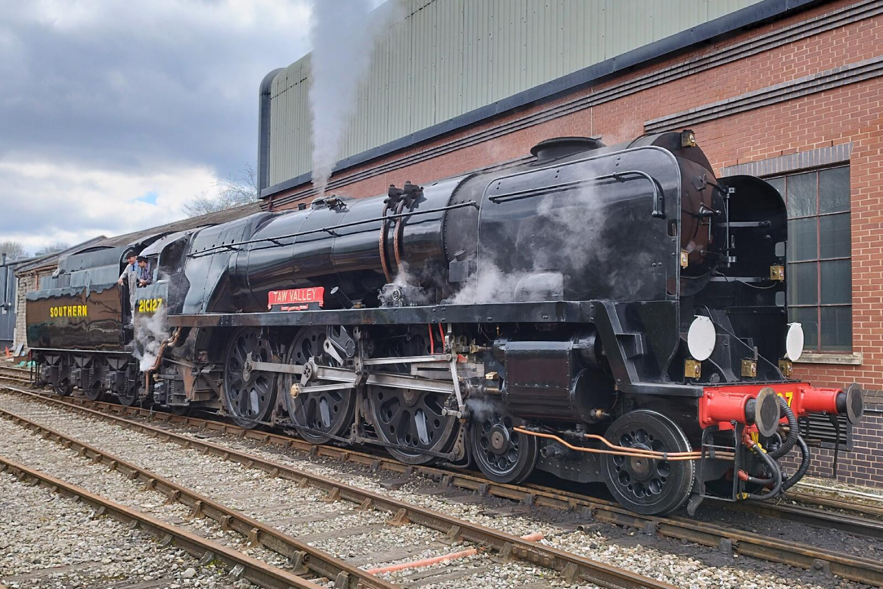 Photo of 21C127 steam at Severn Valley Railway — trainlogger