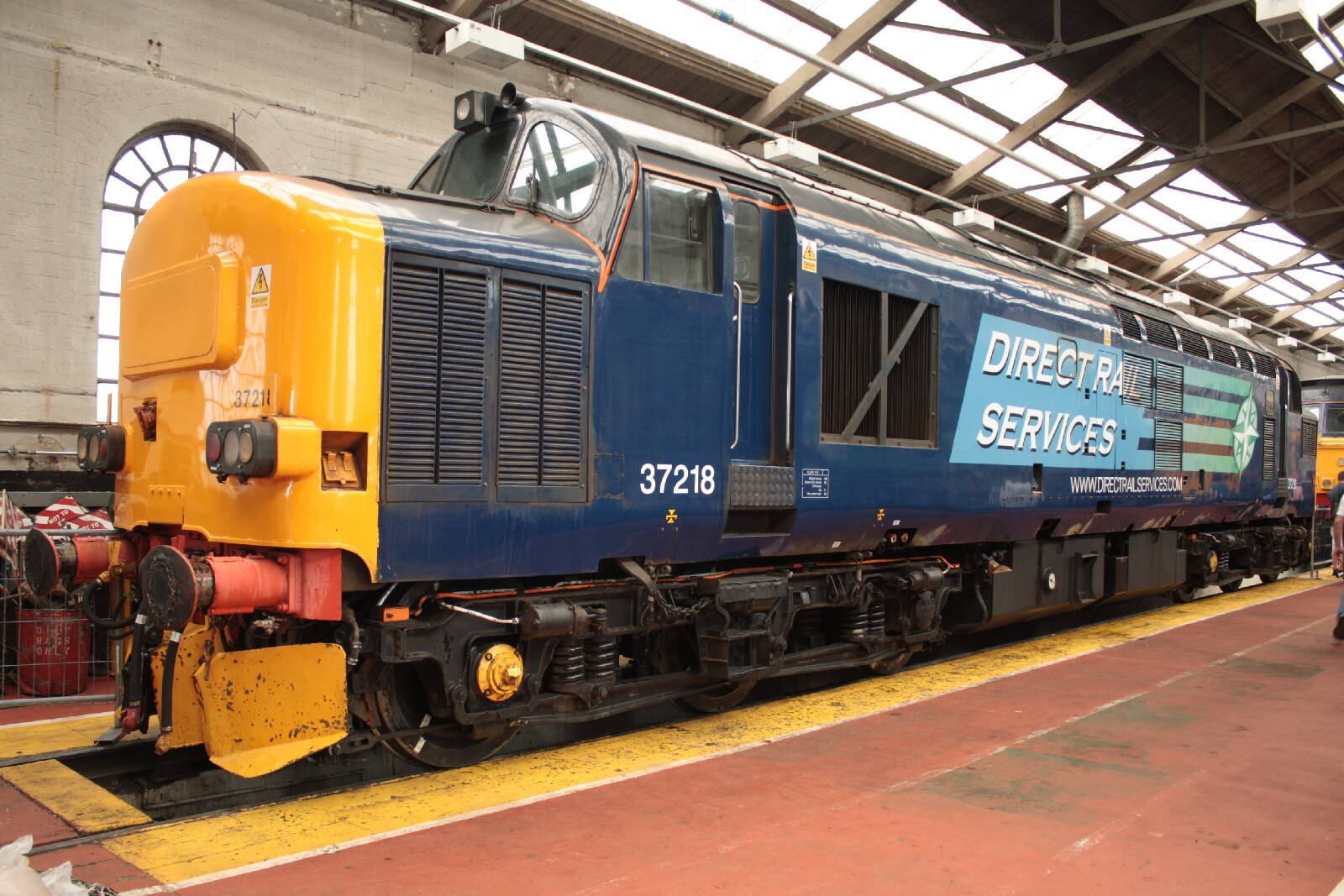 Photo of 37218 at Crewe Gresty Bridge — trainlogger
