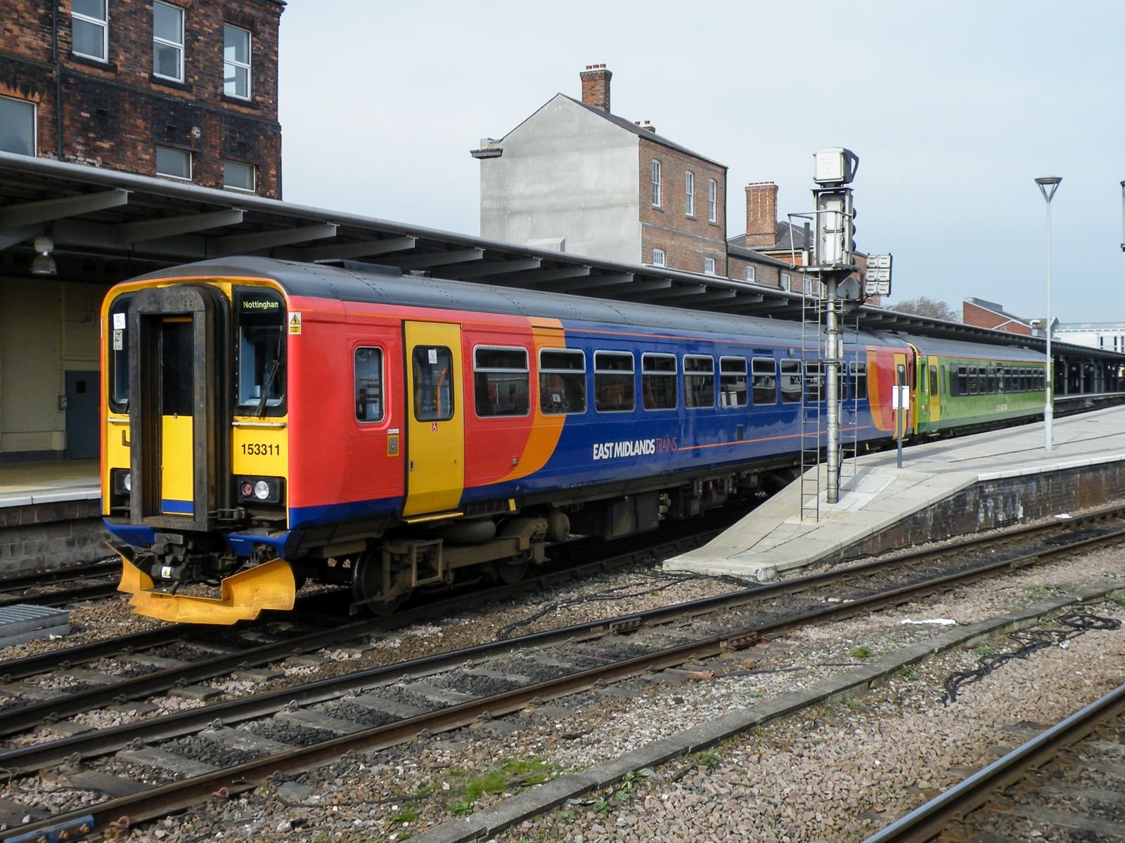 Photo of 153311 at Derby — trainlogger