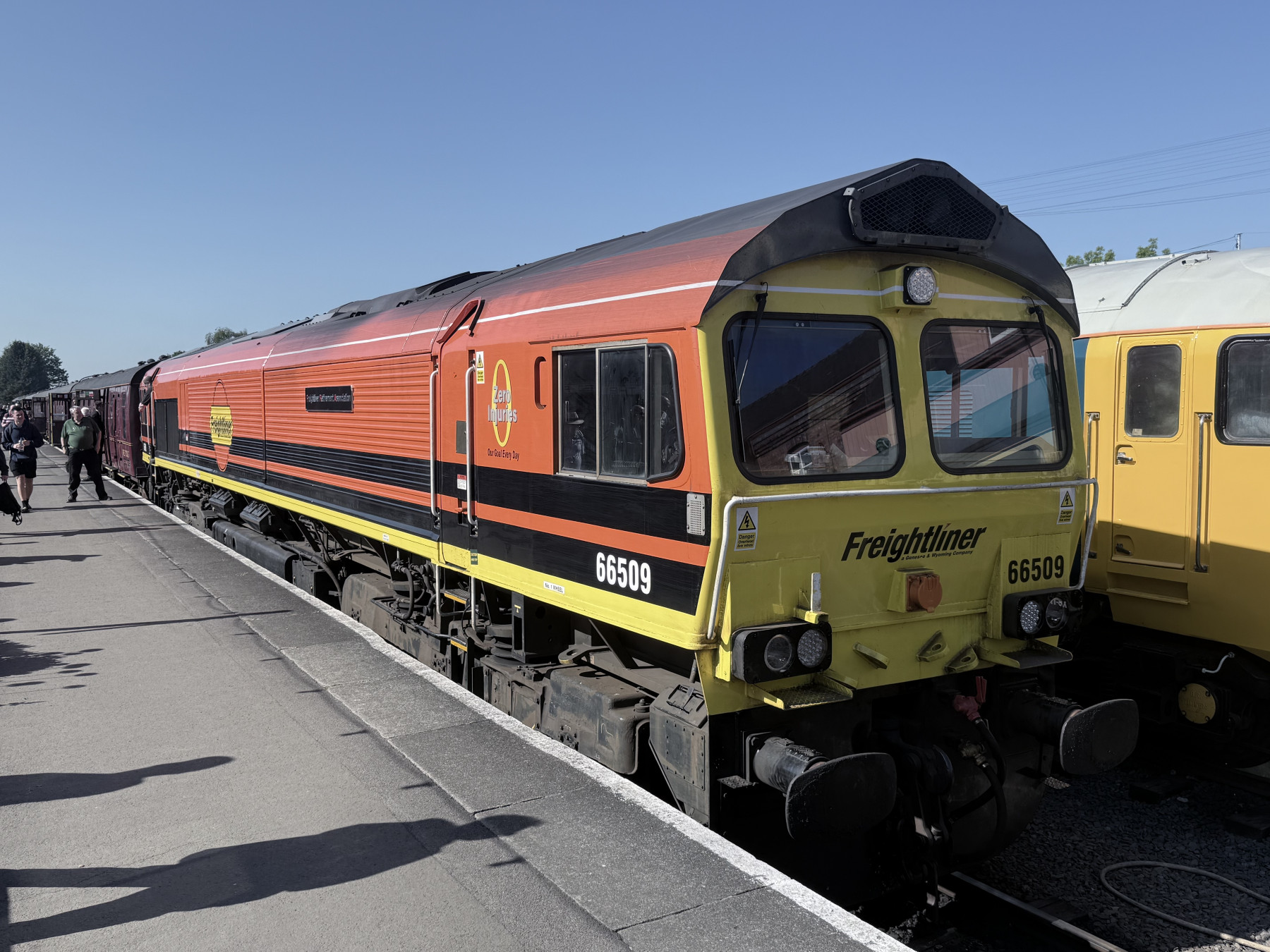 Photo of 66509 at Severn Valley Railway - Kidderminster — trainlogger