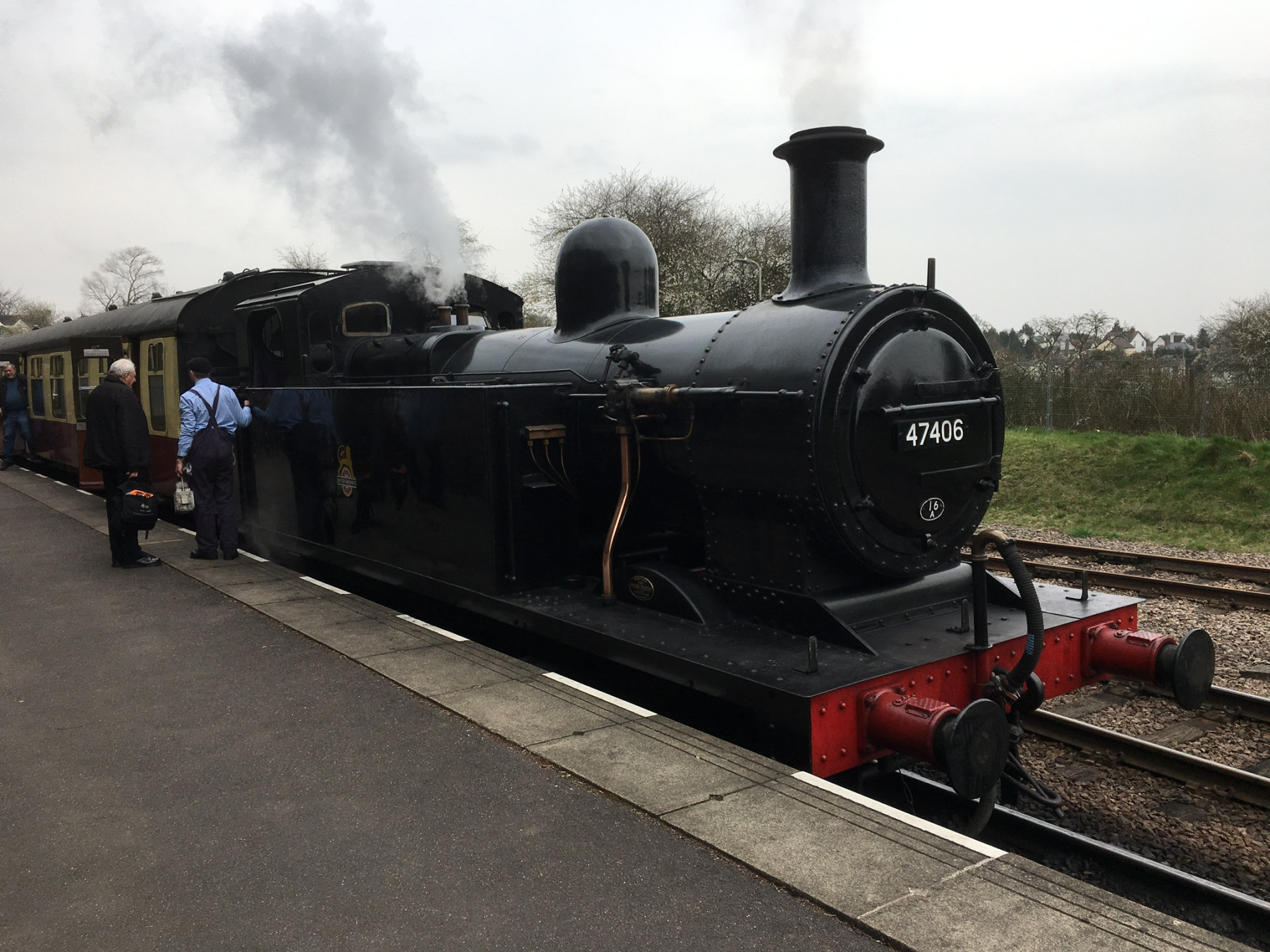 Photo of 47406 Steam at Great Central Railway — trainlogger