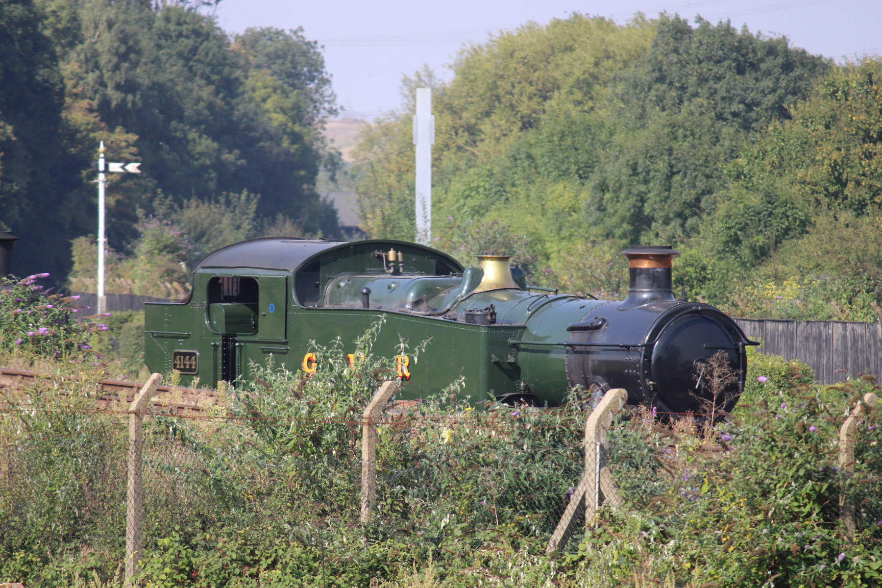 Photo of 4144 steam at Didcot Railway Centre — trainlogger