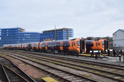 196106 - Class 196 / Diesel mechanical / hydraulic multiple unit sets ...