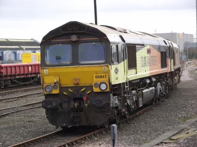 66847 - Class 66 / Locomotives — trainlogger