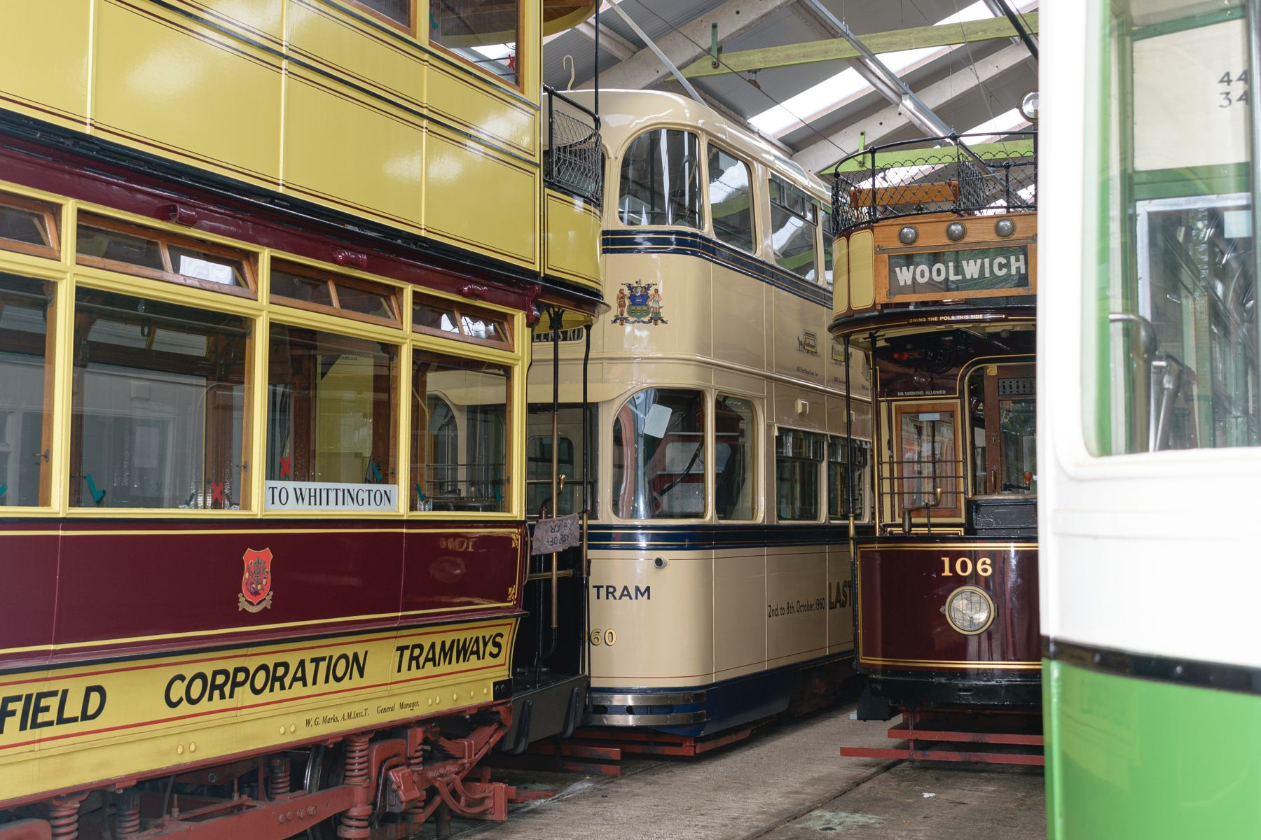 Photo of SH 510 at Crich Tramway Museum — trainlogger