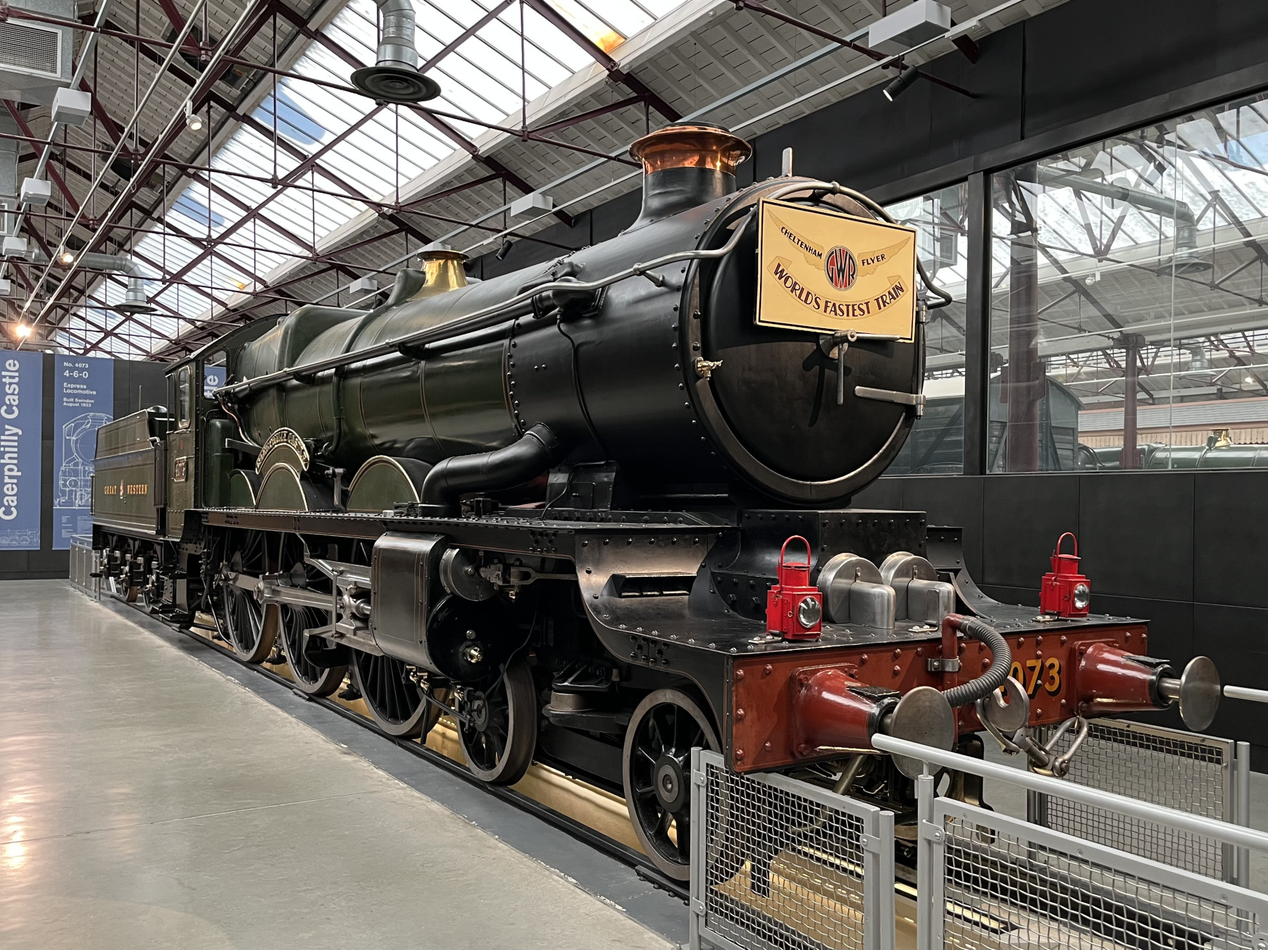 Photo of 4073 steam at Swindon - STEAM - Museum of the Great Western ...