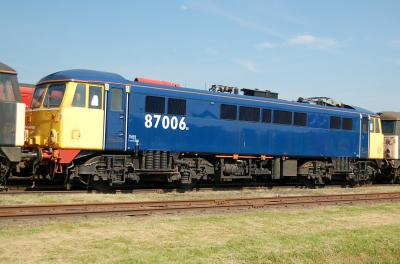 87006 - Class 87 / Locomotives (AC electric) — trainlogger