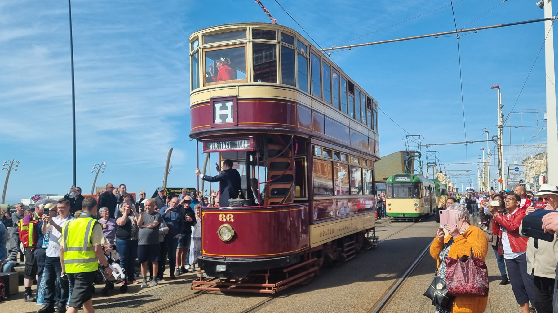 Photo of BT 66 at Blackpool Tramway system — trainlogger