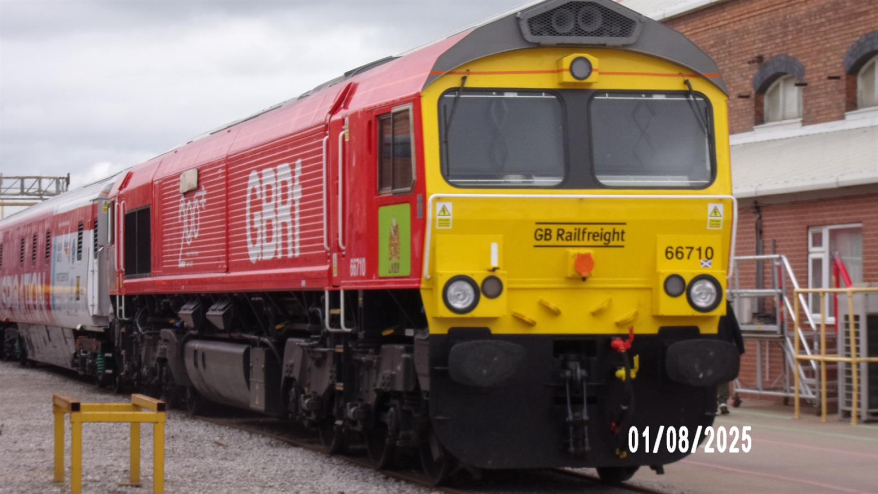 Photo of 66710 at Derby - The Greatest Gathering 2025 — trainlogger