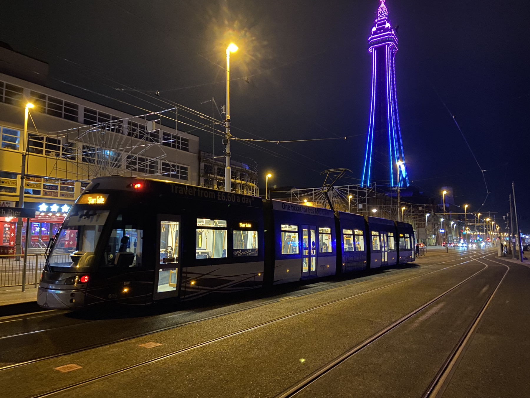 Photo of BT 015 at Blackpool Tramway system — trainlogger