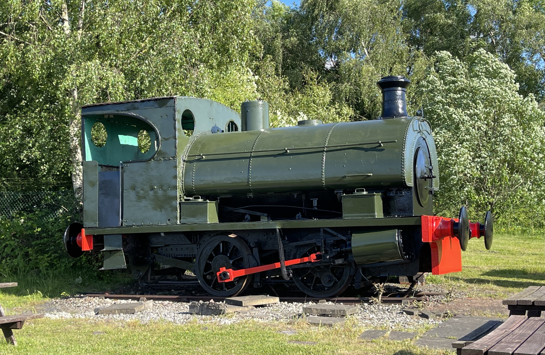 Photo of NW454 steam at The Midland Railway - Swanwick Junction ...