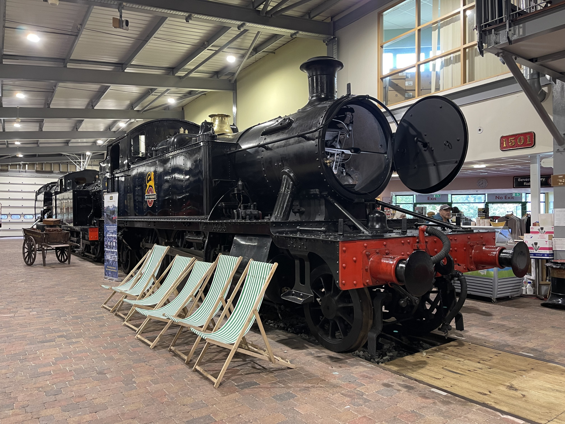 Photo of 4566 steam at Severn Valley Railway - Highley Engine House ...
